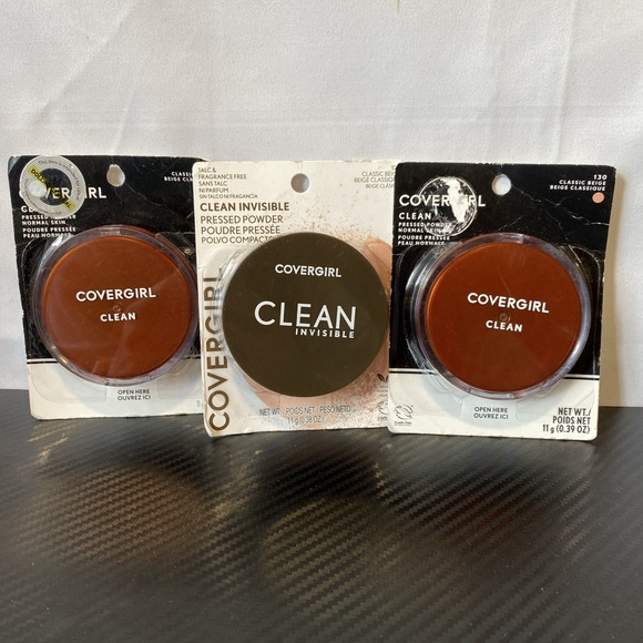 COVERGIRL | Makeup | Covergirl Clean Pressed Powder Compact Talc 3 ...